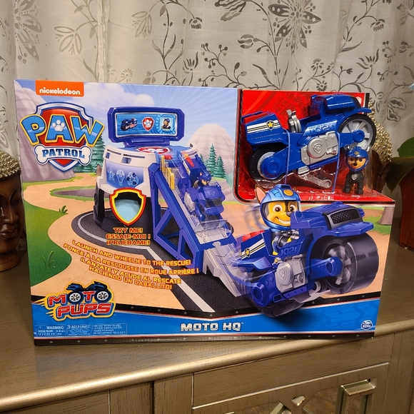 Nickelodeon | Toys | Paw Patrol Moto Pups Chase Moto Hq Motorcycle Toy ...
